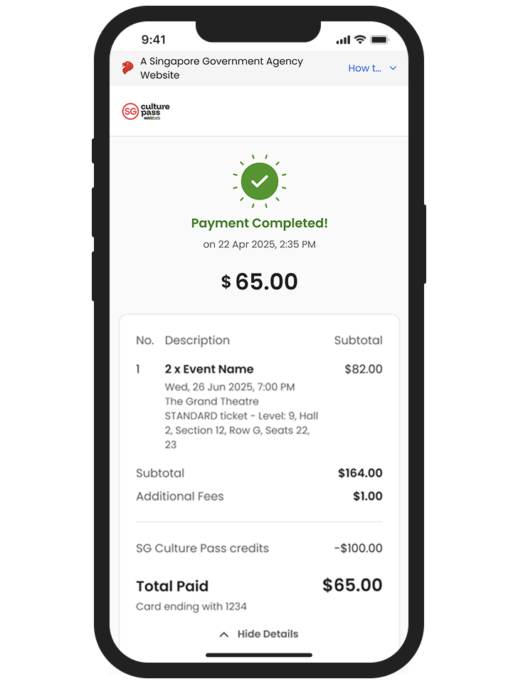 Your wallet to manage Singapore Government payouts | GovWallet